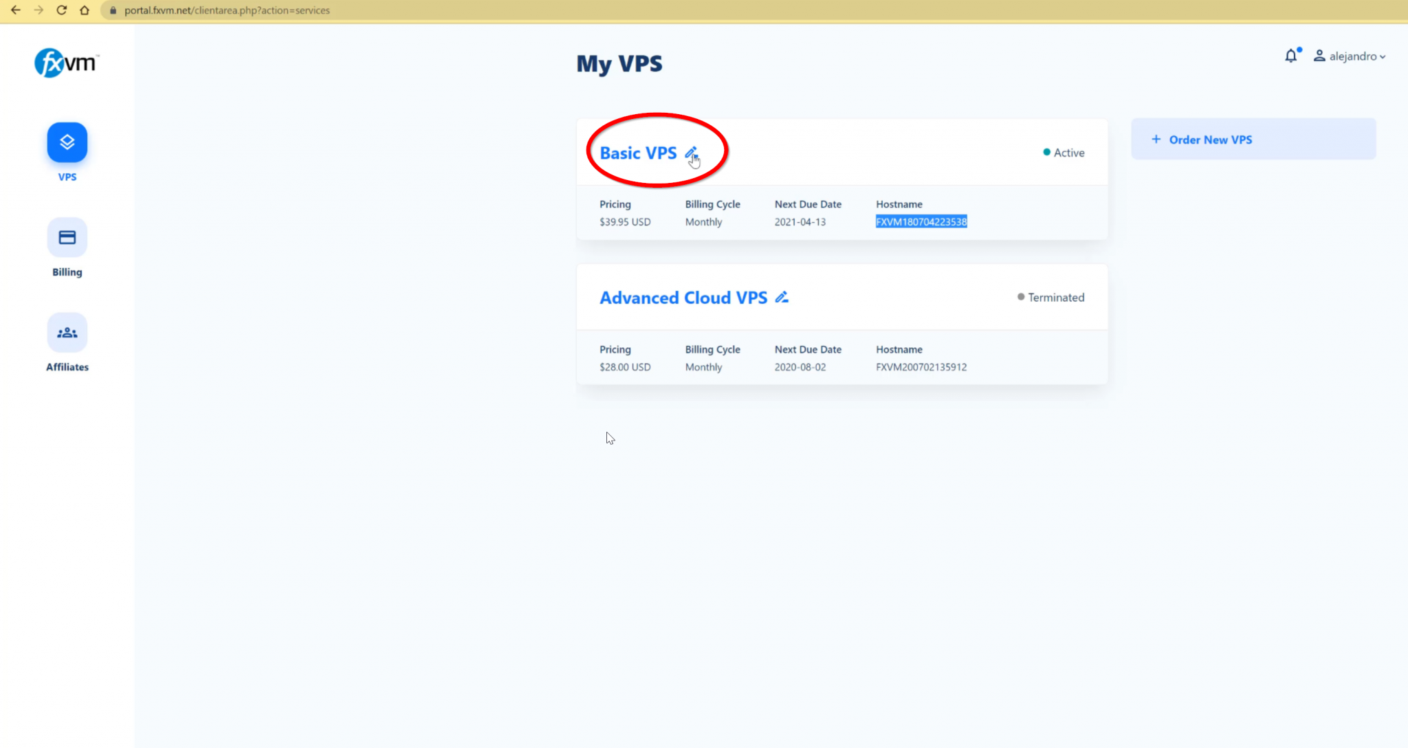 How to request a Cancellation for your VPS. - FXVM Knowledge Base