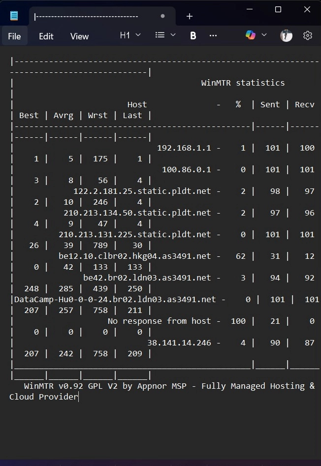 How to run an MTR report in your Windows PC - FXVM Knowledge Base